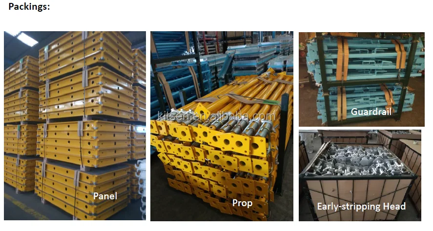 KITSEN Aluminium Panels - Efficient Slab Formwork System