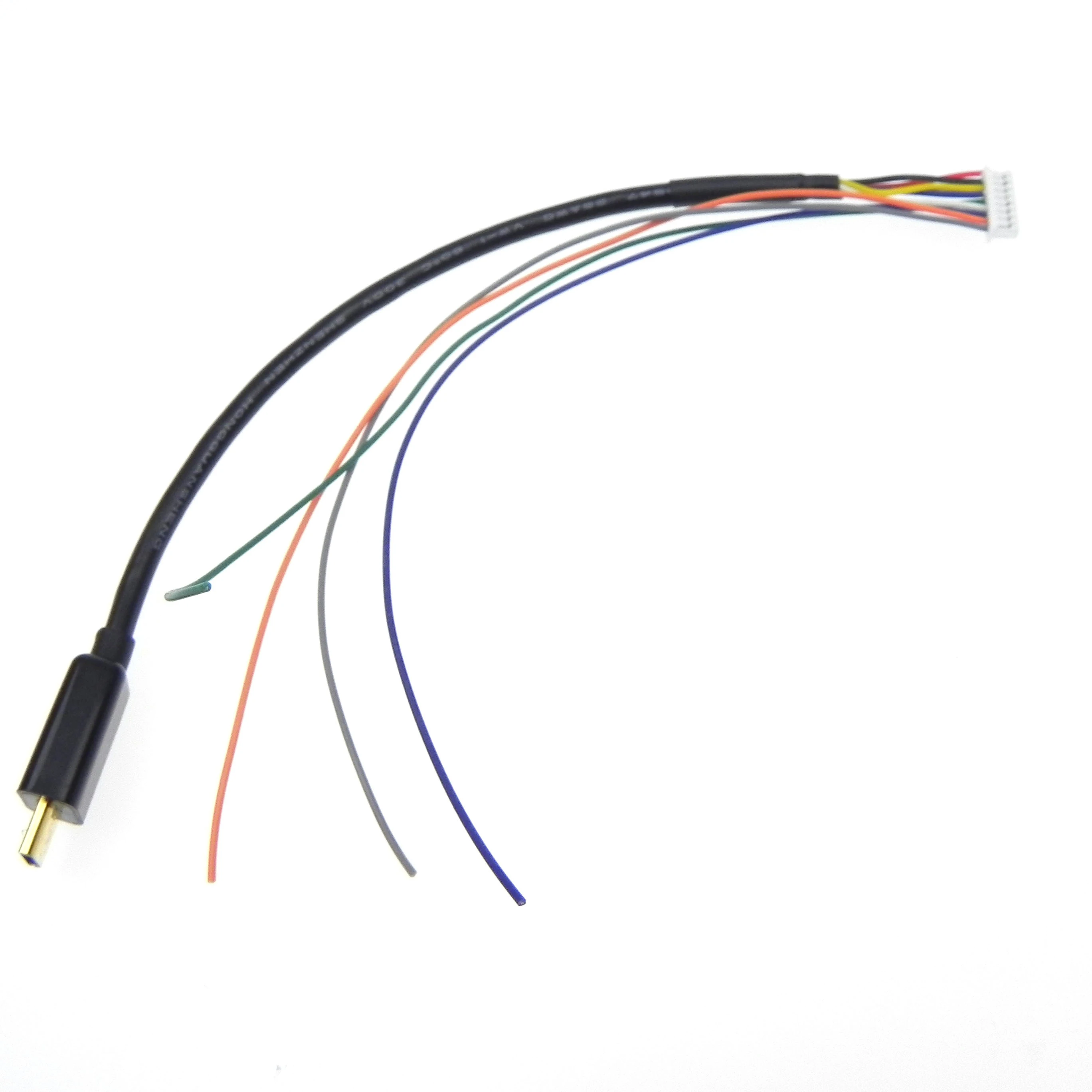 Customized Usb Cable With Gold Plated To 5pin 6pin 7pin 8pin Jst ...