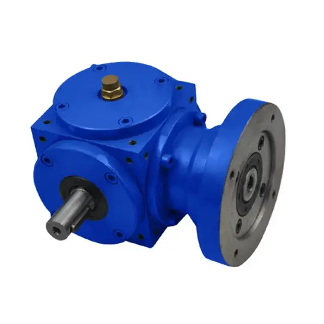 Single Double Shaft 90 Degree Right Angle Bevel Gearbox