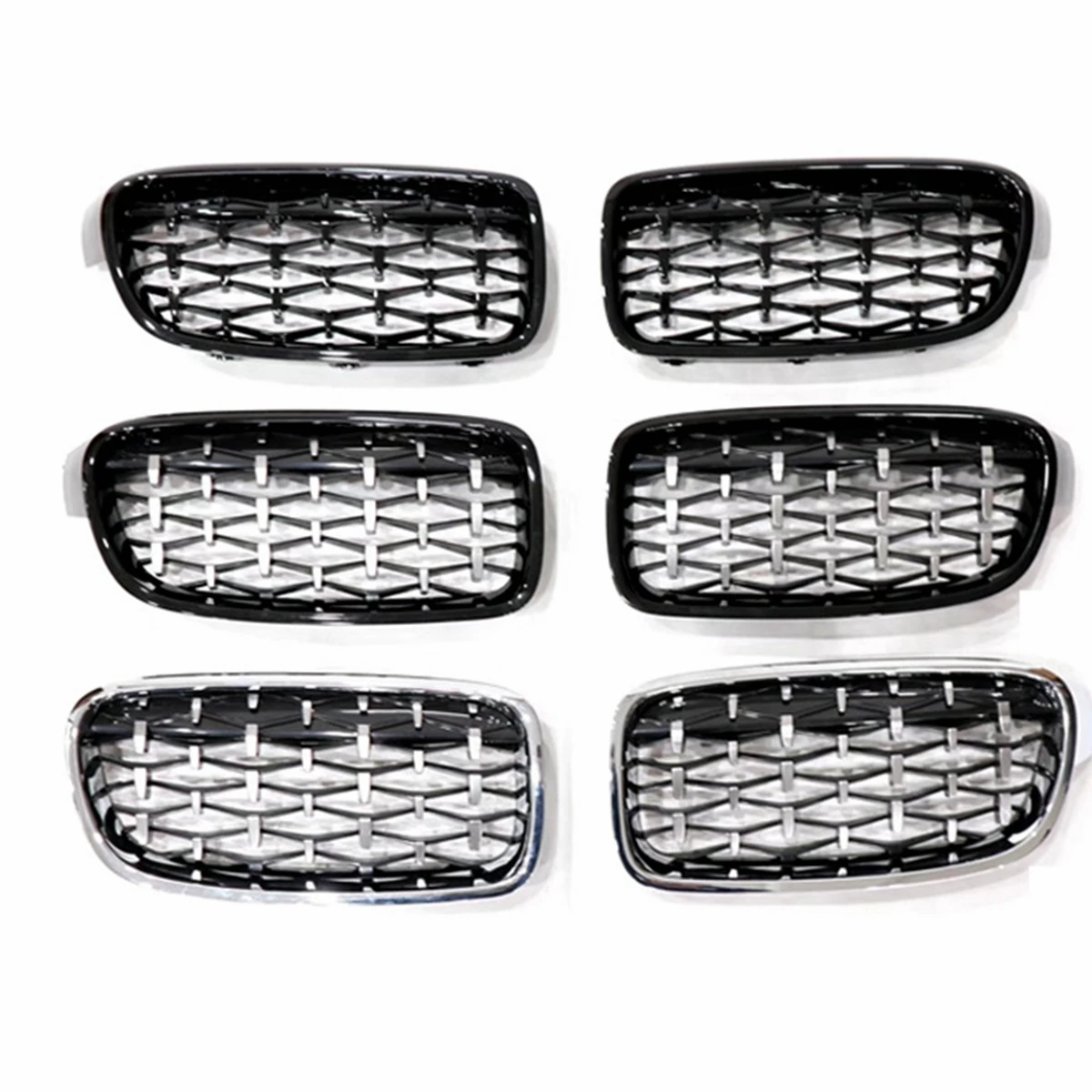 Front Bumper Kidney Grille Grill For Bmw G22 G23 G30 G38 F30 F35 F44 ...
