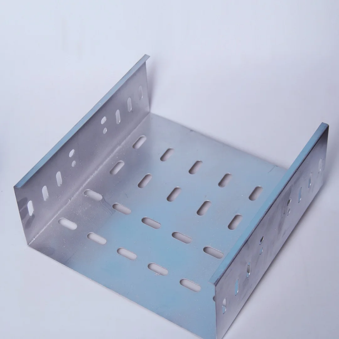 Ventilated Or Perforated Trough Cable Traycable Tray Support Steel ...