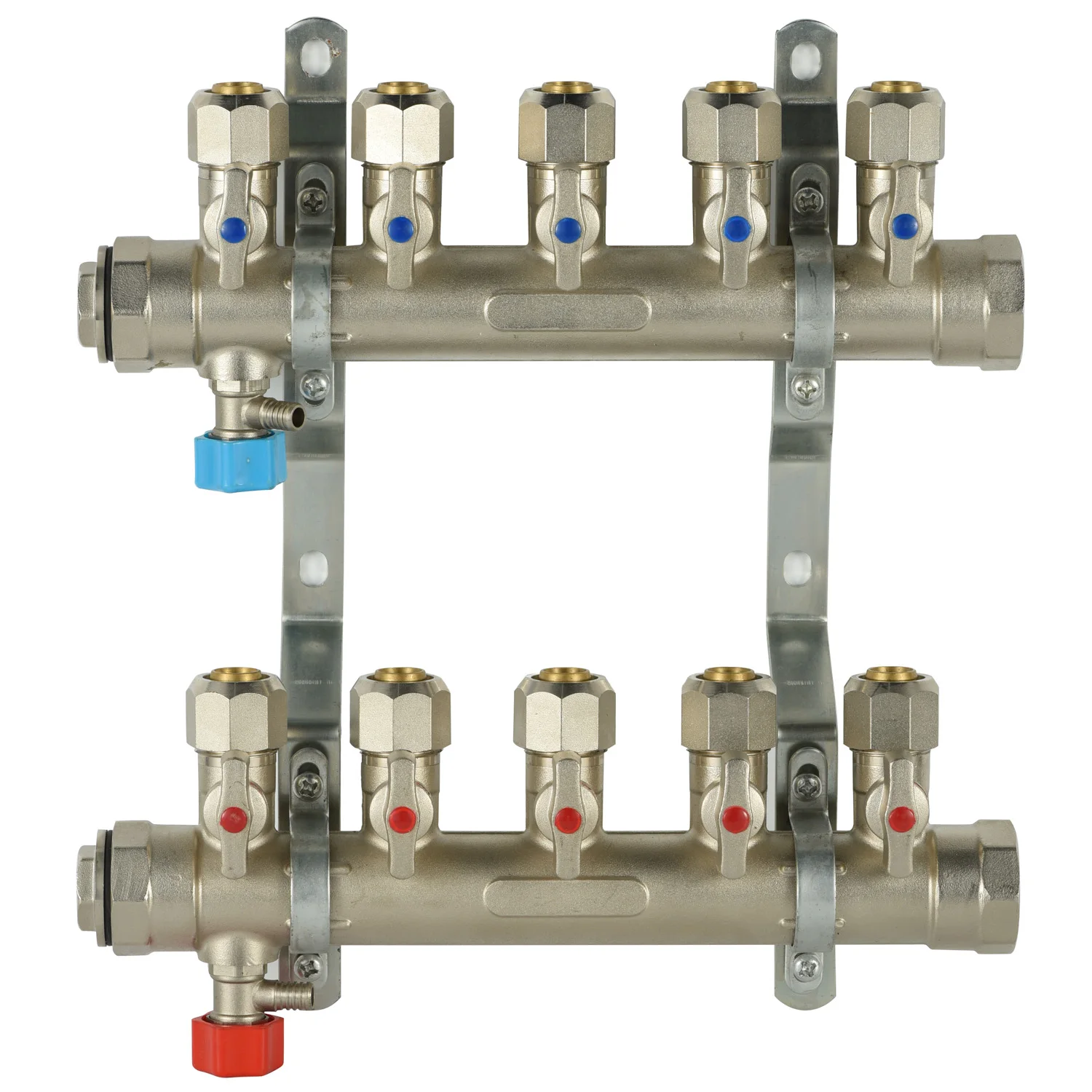 Plumbing Manifold Floor Heating System Brass Water Manifold