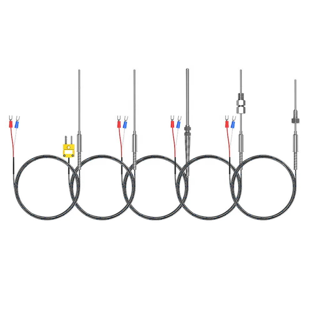 High Temperature Armoured Thermocouples - K Type Probes