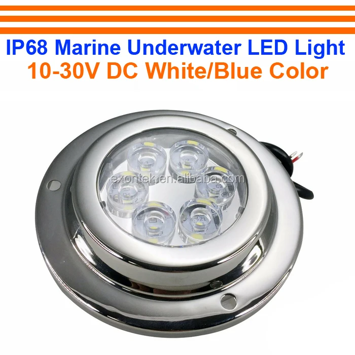 2023 Ip68 12v海洋渔船游艇浮筒横梁圆形水下发光二极管浅蓝色带不锈钢316 - Buy 船用led灯，船用水下led灯，游艇led灯 Product on Alibaba.com