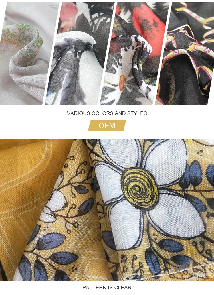 Cheap Printed Sudanese Toub Laffaya New Designs Voile Fabric For Scarfs ...