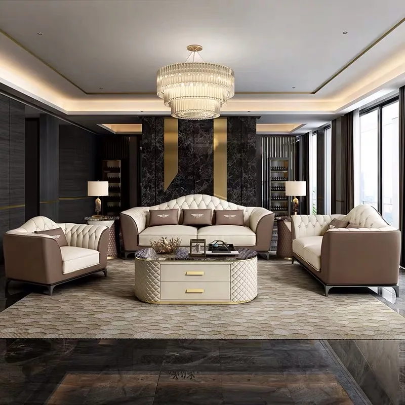 Shop Our Modern Classic Sofa Set - Executive Luxury Leather