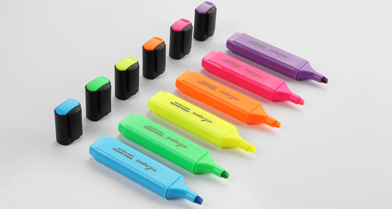 Office School Stationery - Highlighter Set with 14 Colors