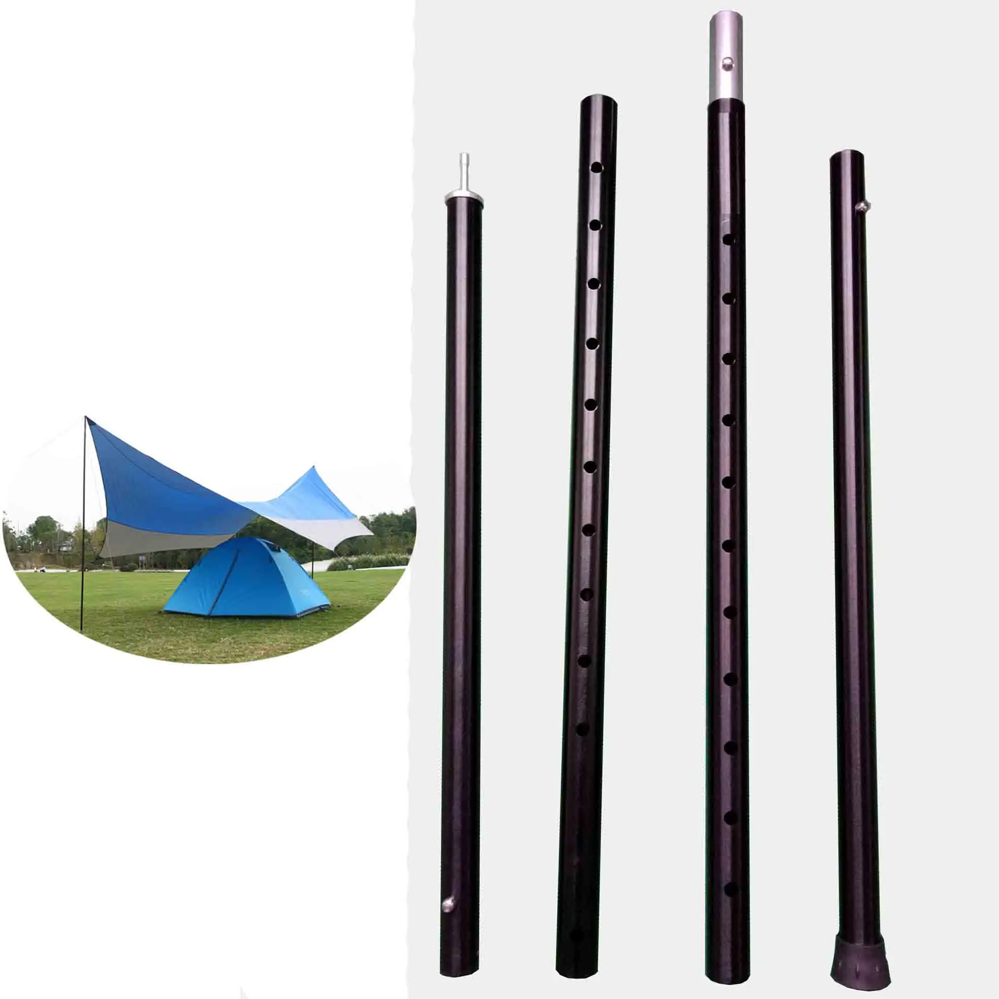 Customized Anodized Folding Extension Aluminum 6063 Adjustable Outdoor ...