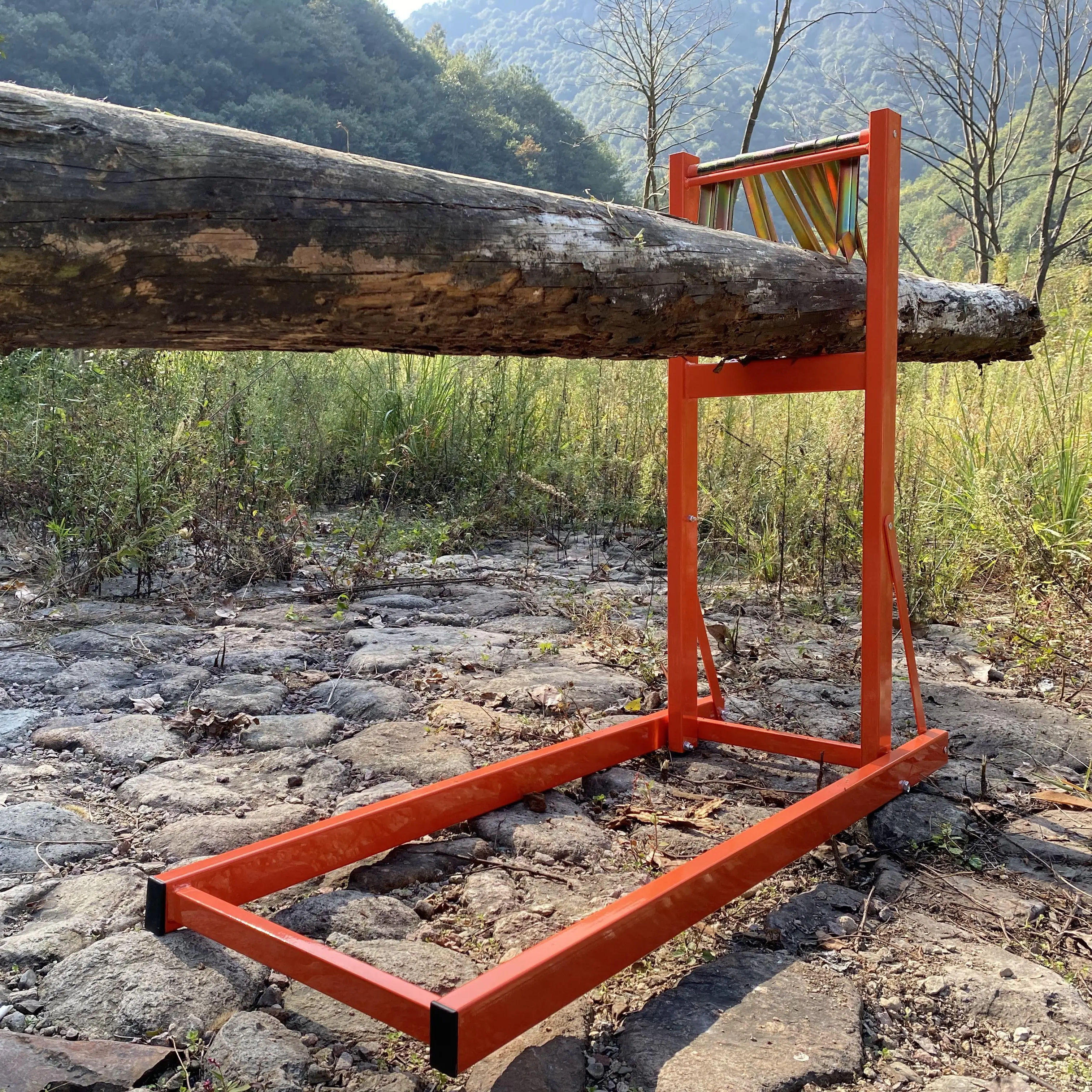 Log Jaws Stand Saw Horse Woodworking Benches - Durable & Versatile