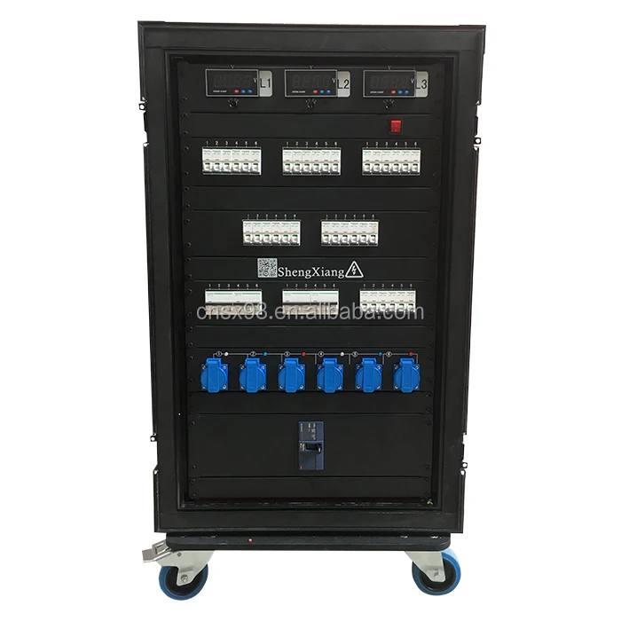 400A Camlock Amplifier Distro Lighting Rack Event Socapex Power ...