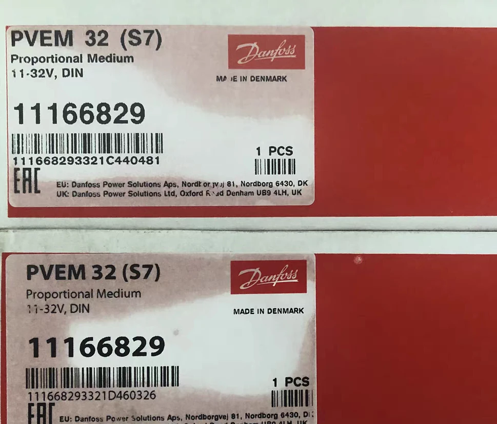 11166829 Sa'ao Danfoss Hydraulic Proportional Valve Pvg32 Electronic ...