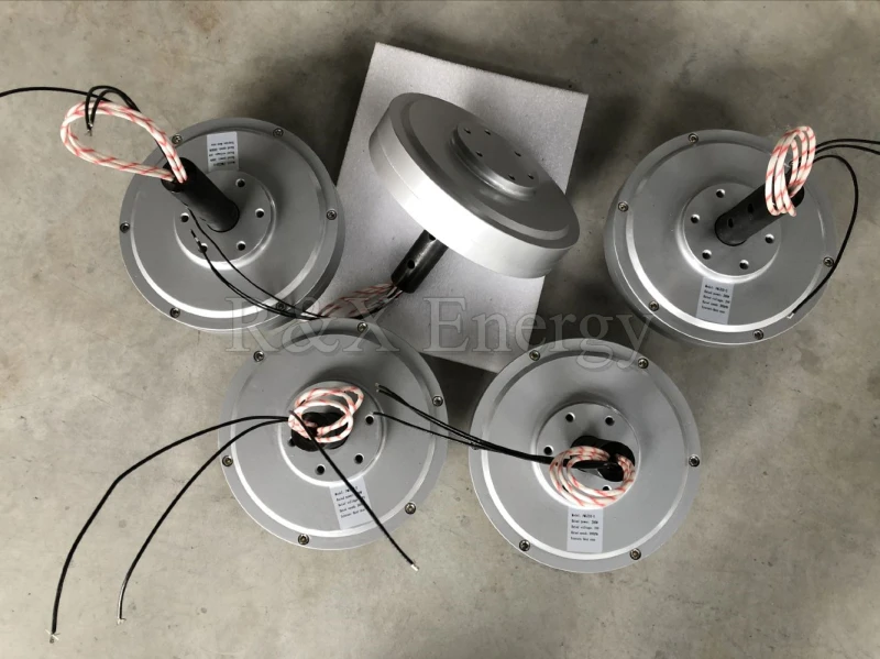200W Axial Flux AC Alternator for Vertical Wind Turbine