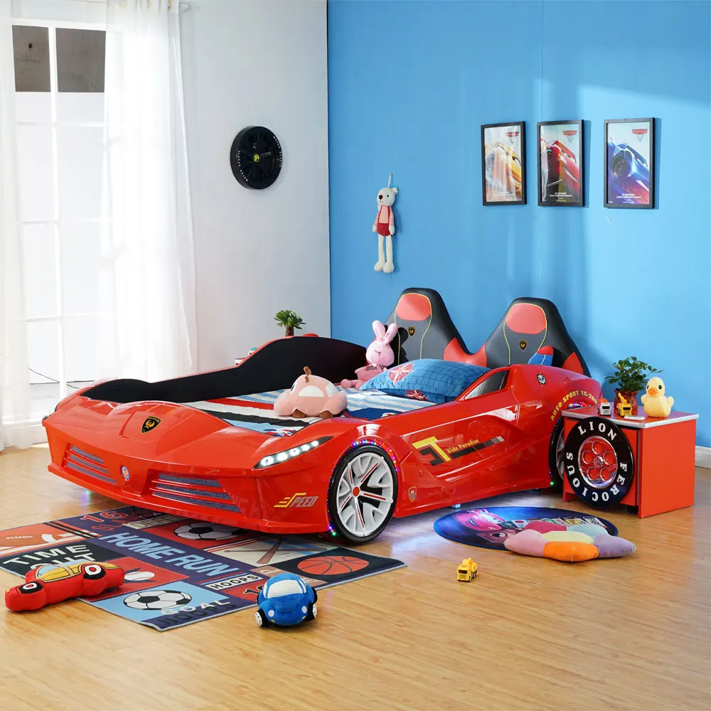 Luxury Car Bed Abs Kids Bed Children's Bed Bedroom Furniture - Buy Car ...
