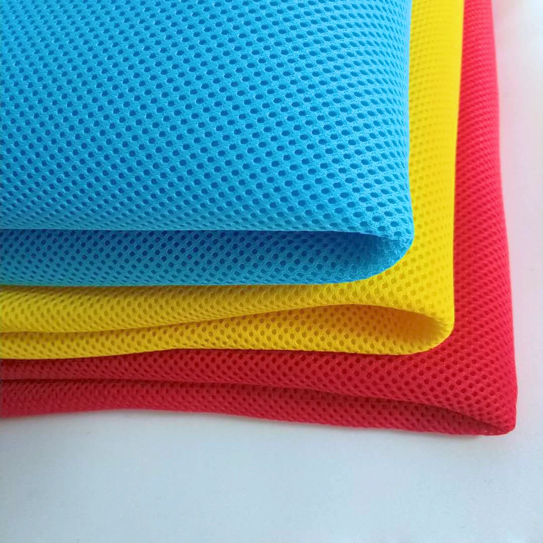 Nature Breathable Spacer Air Mesh Fabric 100% Polyester Mattress Border ...