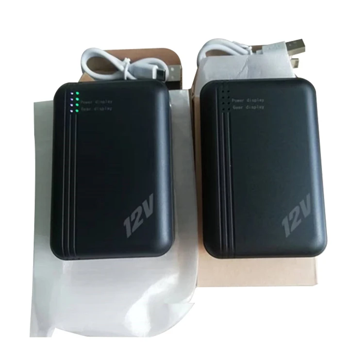 10000mah Power Bank with 12V Fan - Portable Charging Solution