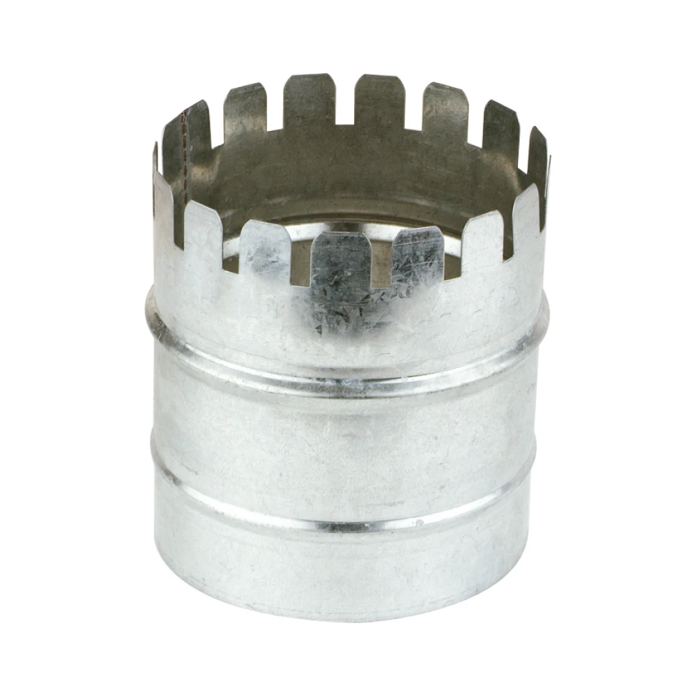 Ventilation Air Duct Plenum Collar Sleeve with Flange