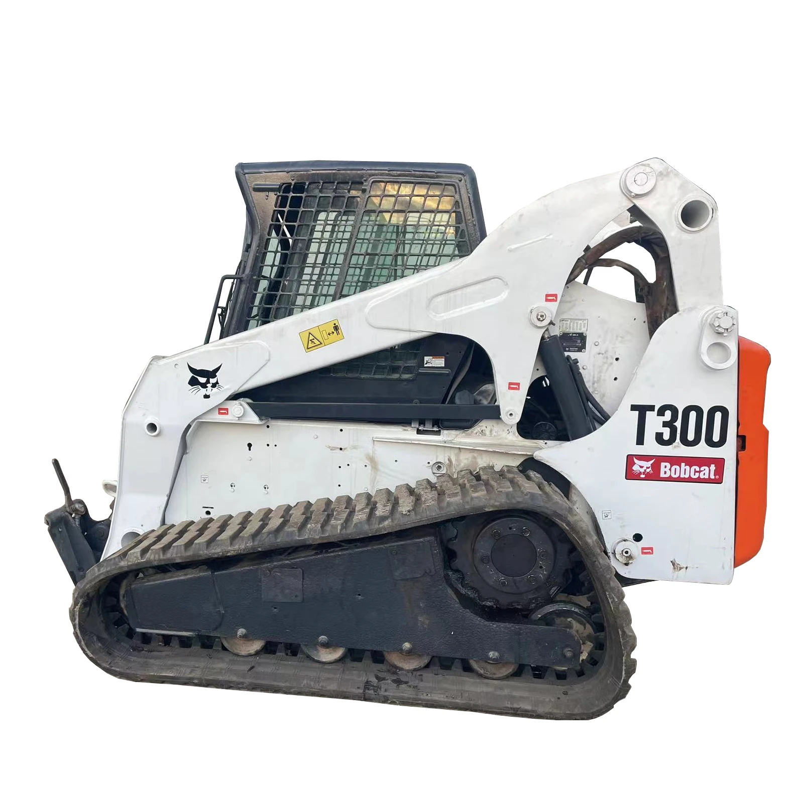 Small Bobcat T300 Used Skid Steer Track Loader Good Maintained Machine ...