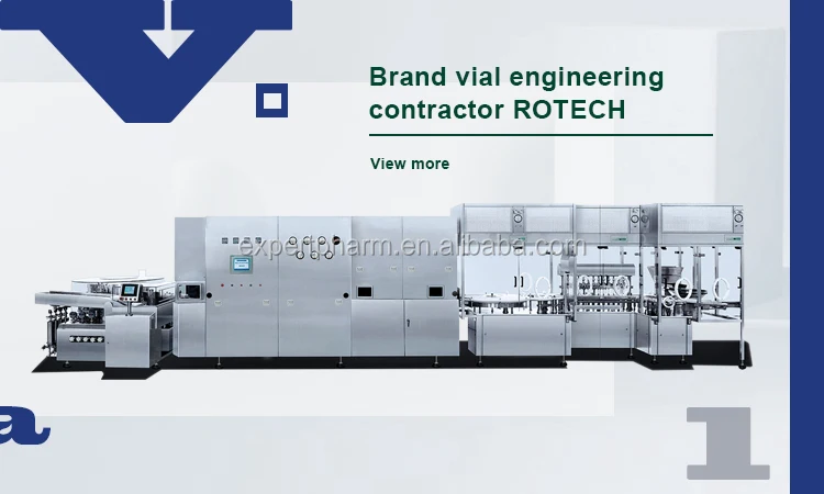 Pharmaceutical Injection Vial Filling Production Line Automatic Filling ...