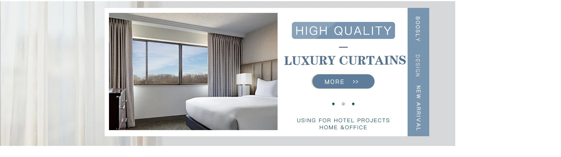 Guangdong Boosly Electromechanical Technology Co., Ltd - Blinds, Curtain