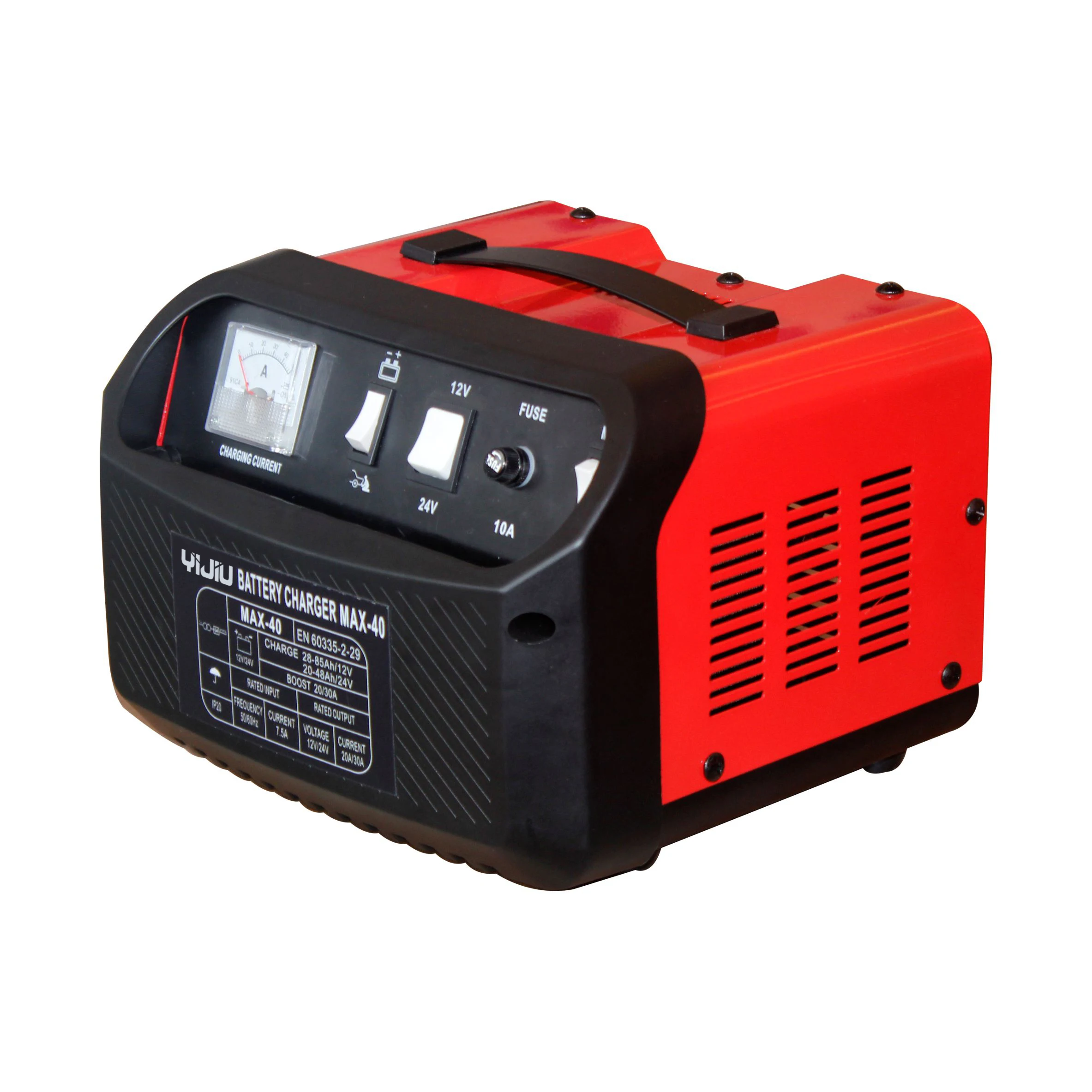 Yijiu Professional Single Phase Car Battery Charger Cb-50 Mini Size 12v ...