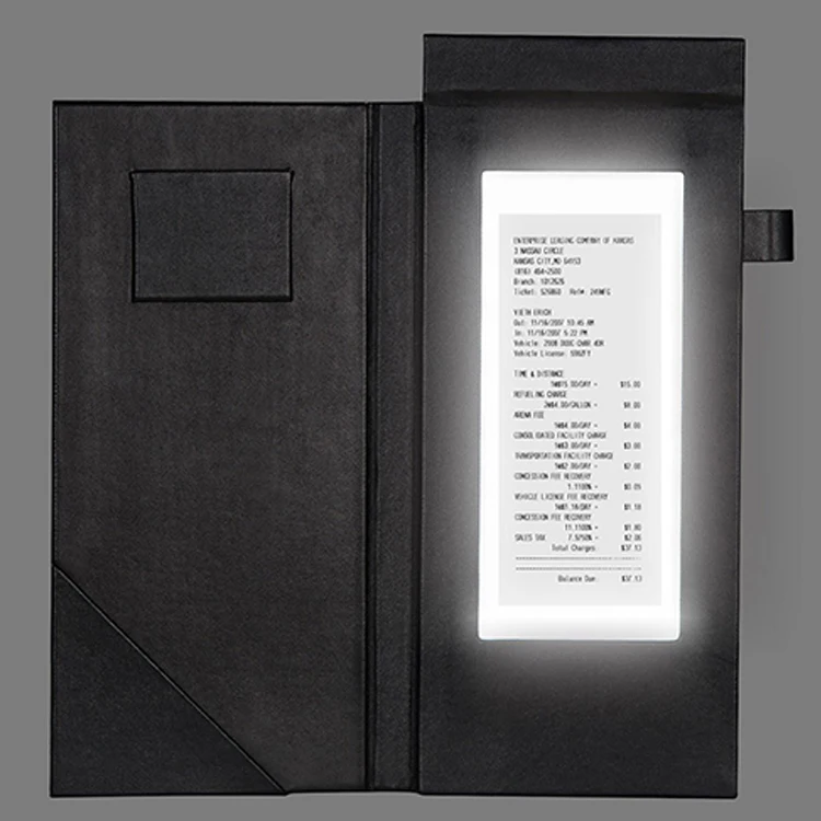 Customized Restaurant Bill Presenter - LED Illuminated