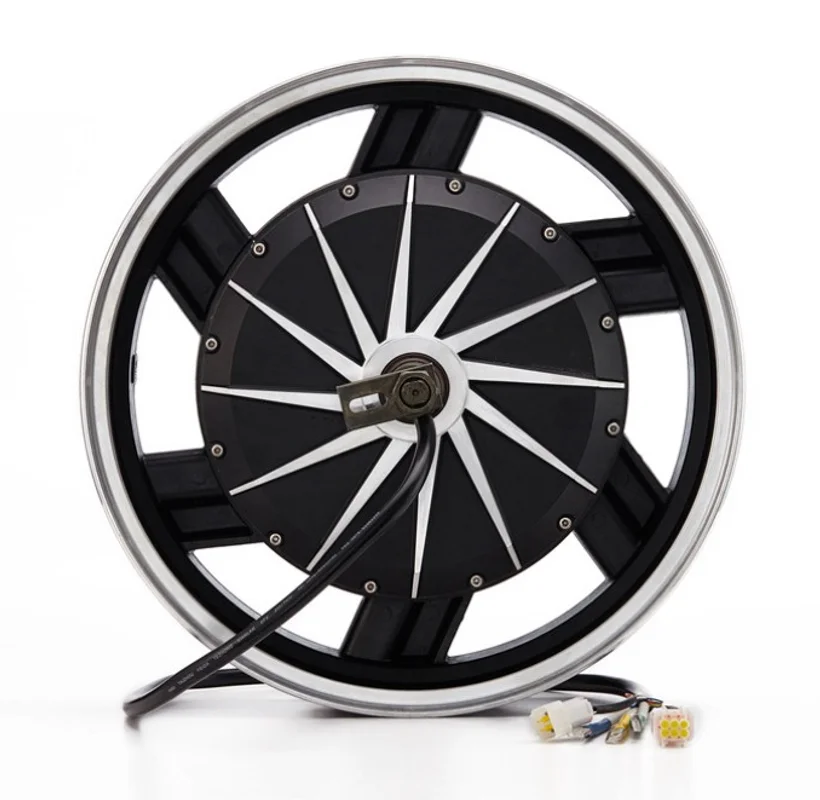 17 Inch 72V 3000W Electric Motorcycle Wheel Hub Motor