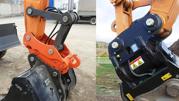 360 Rotating Quick Hitch for Excavator - JCB 3CX Compatible