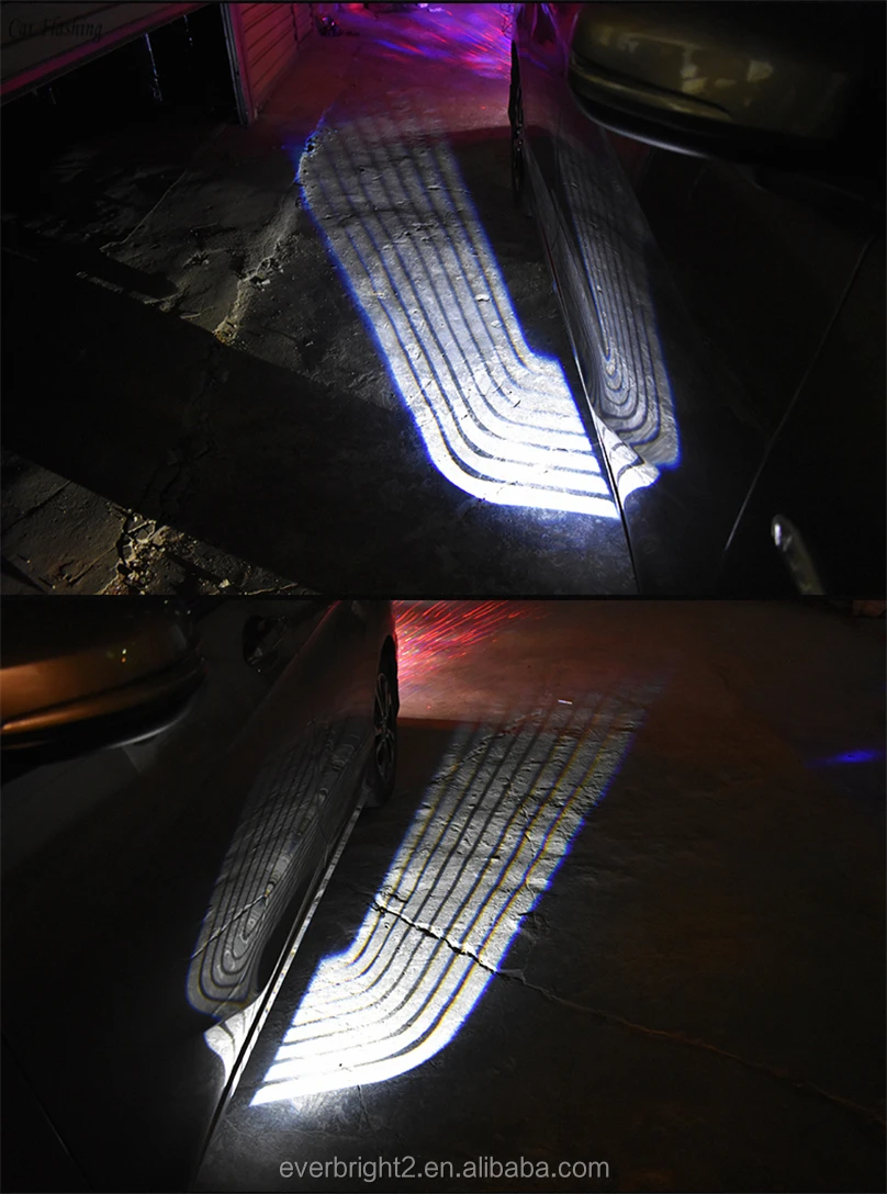 Universal Led Angel Wings Car Welcome Light Shadow Courtesy Light ...