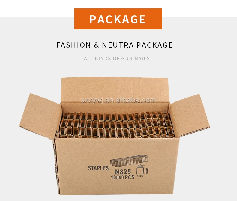 Xinyi 16 Gauge N Staples N/100 Series Staple For Upholstery Industrial ...