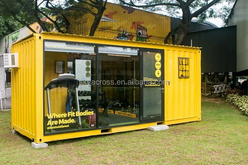 Prefab Kit Shipping Container Gym - Modern & Moisture-proof