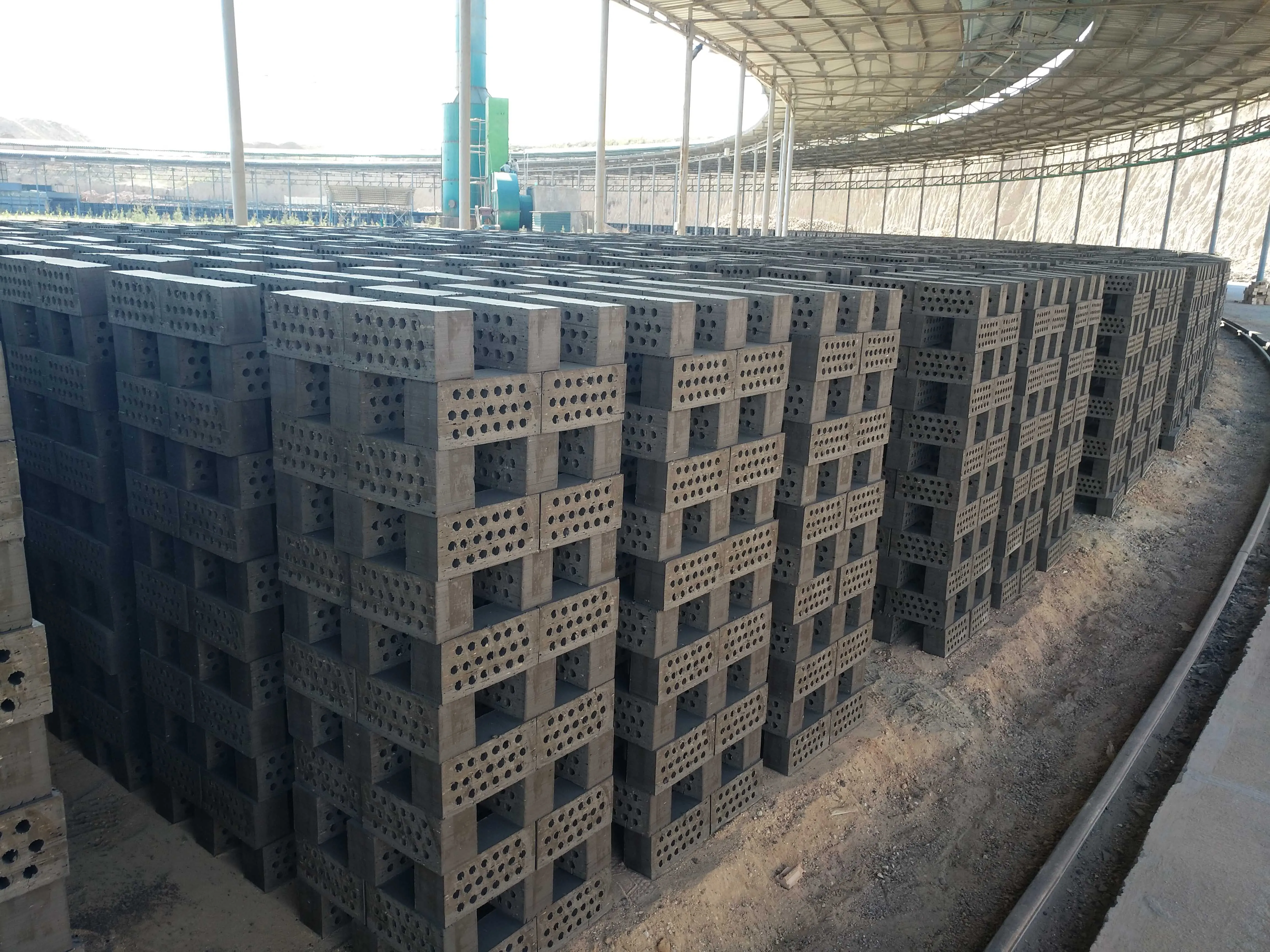 High Capacity Fired Brick Making Machine - Rotary Tunnel Kiln