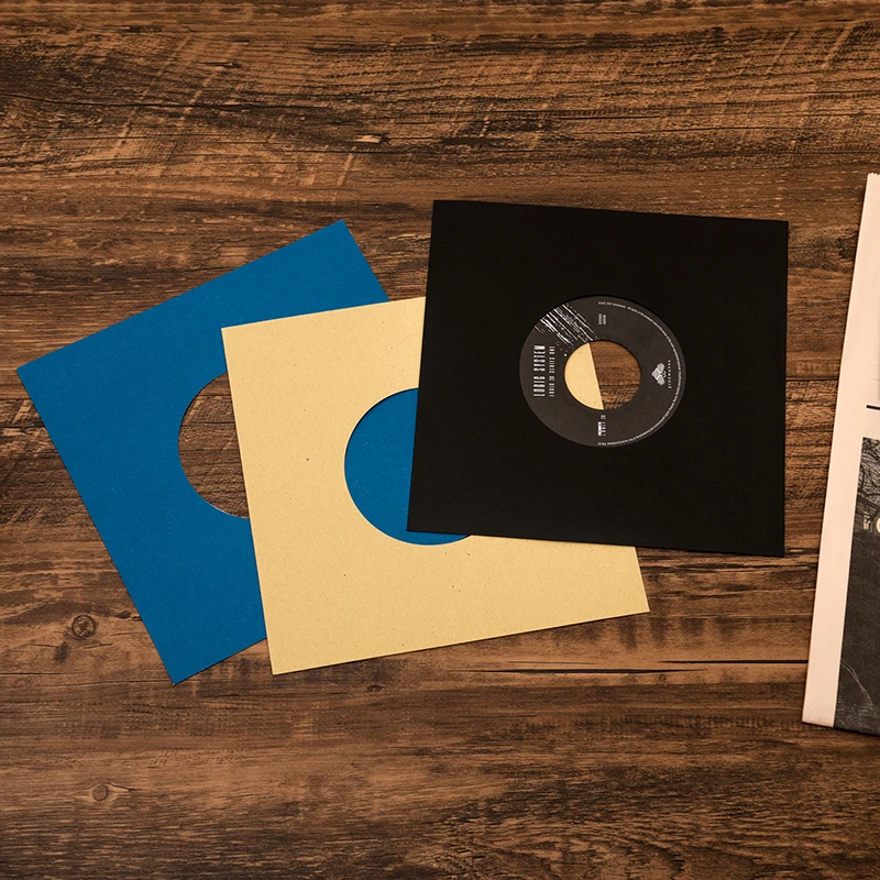 7ih10ih12ih Black Paper Sleeves 7 Paper Vinyl Record Sleeves Inner ...