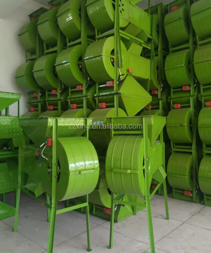 Wheat 1.2 Ton Per Hour High Productivity Type Small Rice Grain Cleaner ...
