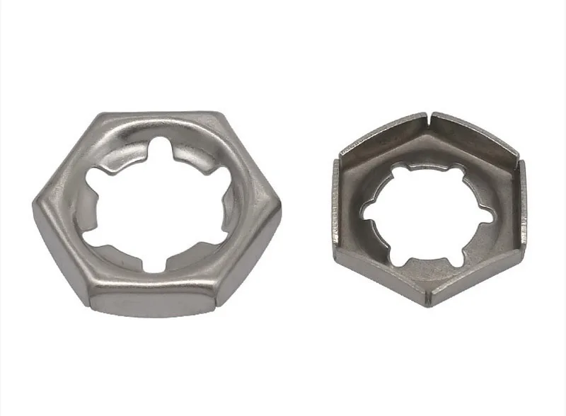 Stainless Steel 304 Din 7967 Self Locking Palnuts Counter Pal Nuts ...