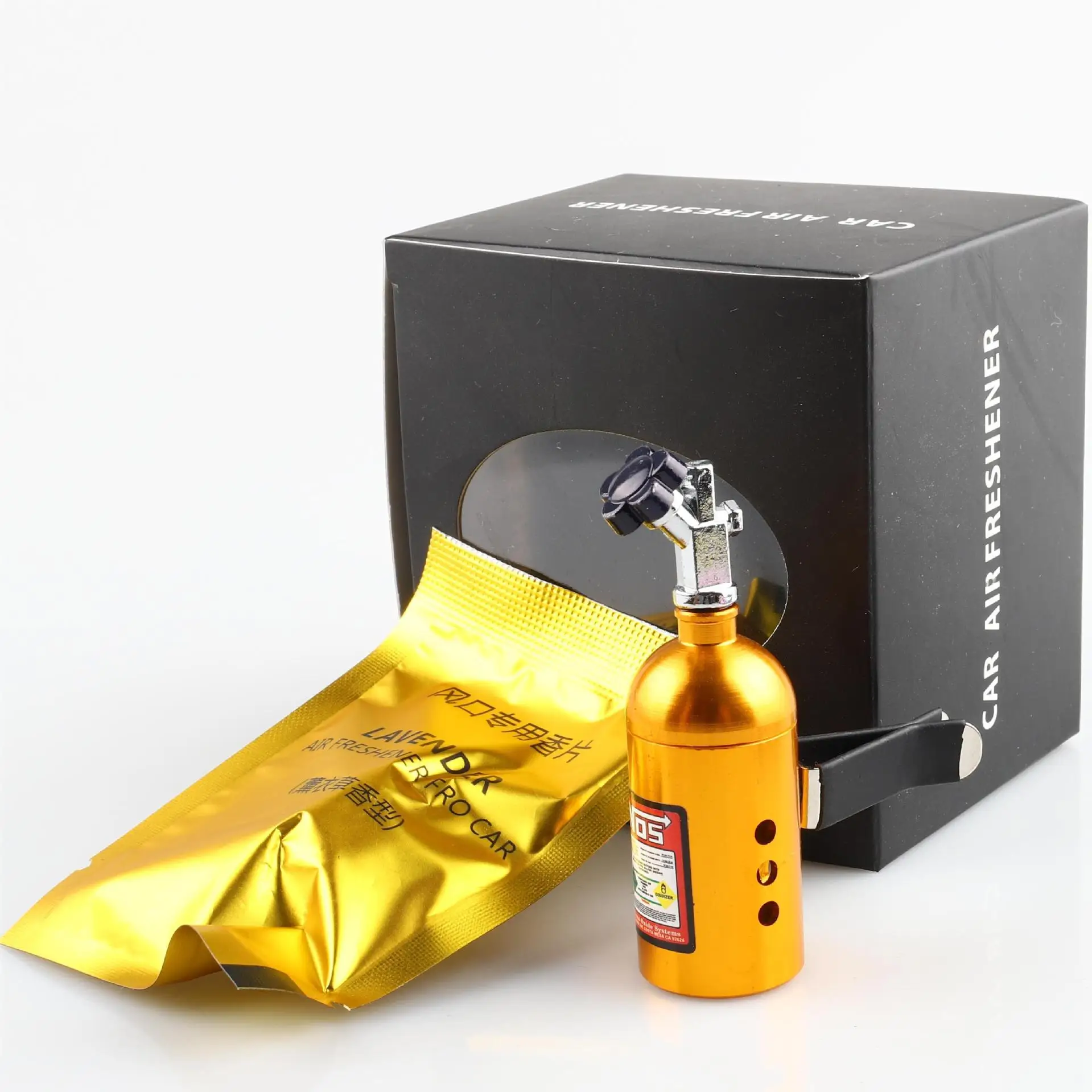 Factory Custom Metal Car Oxygen Cylinder Air Freshener X6 Model Car Air ...