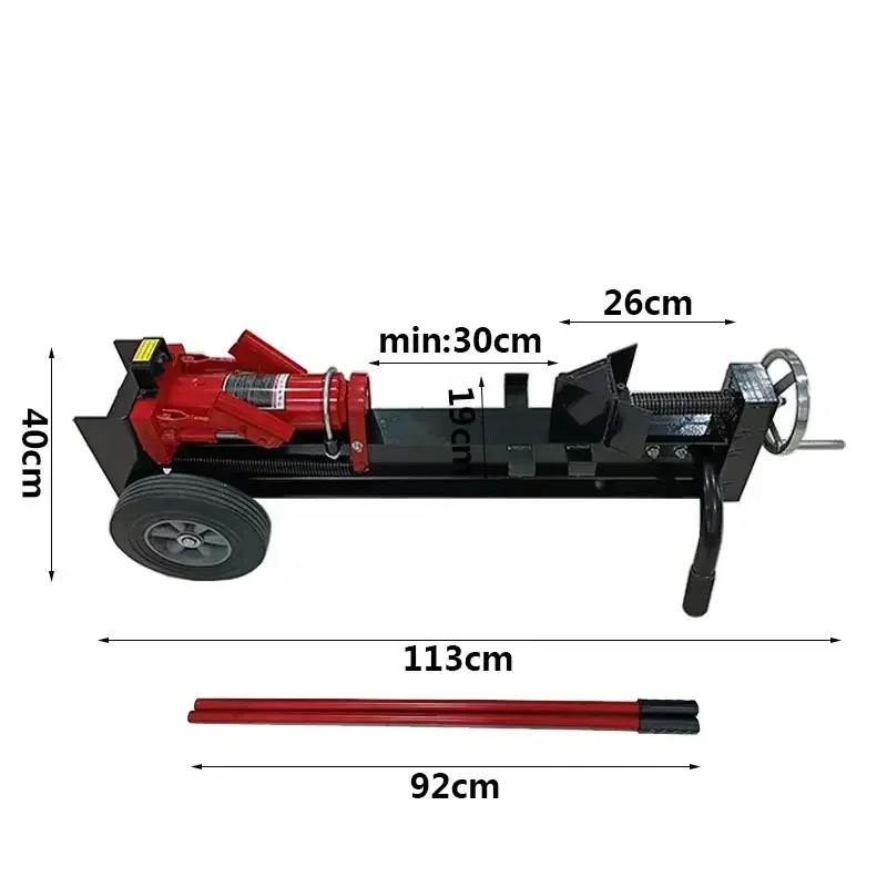 Efficient Wood Splitter - Electric Log Chopper for Firewood
