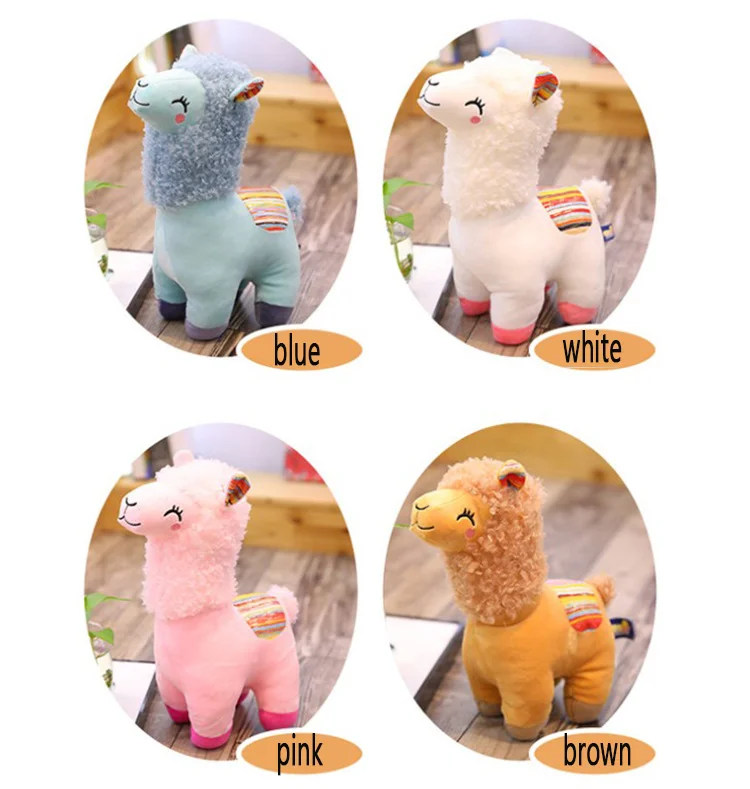 Plush Toys Alpaca Cute Alpaca Stuffed Animals Farm Sheep Toys - Buy ...