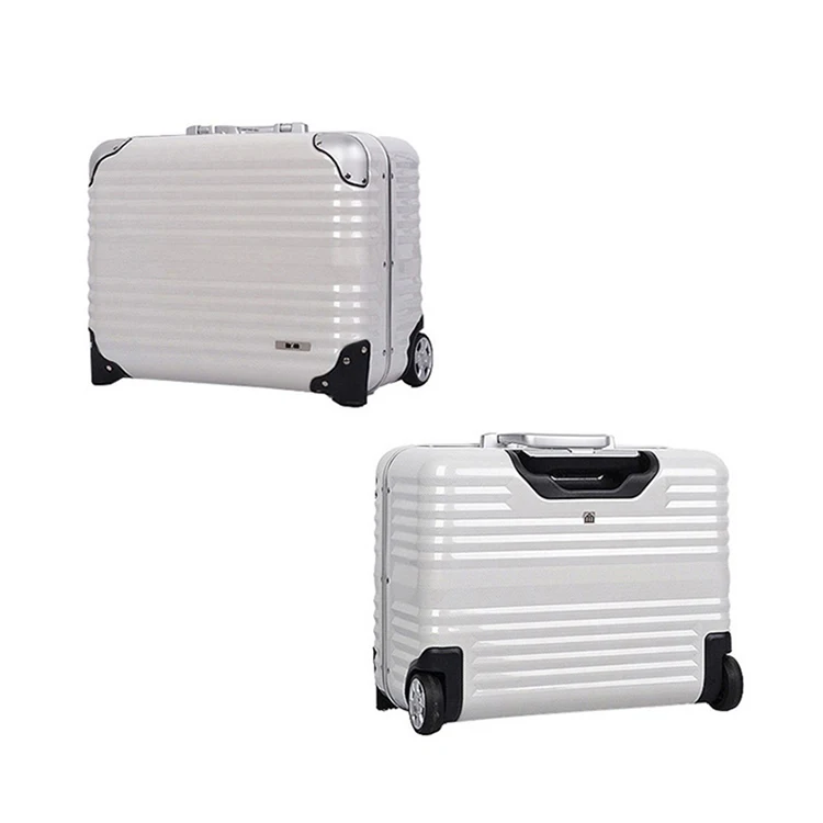 Aluminum Cabin Airline Pilot Cabin Rolling Suitcase Travel Luggage Sets ...
