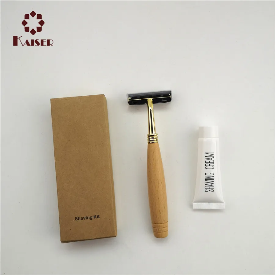 Bamboo Shaving Kit with Shaving Cream - Smooth & Quick