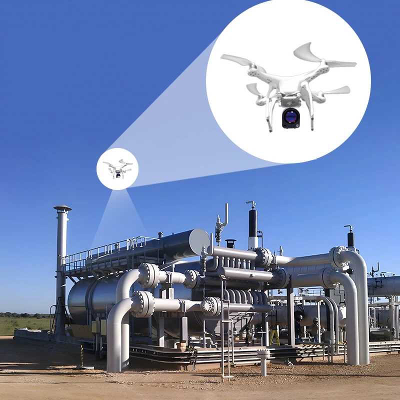 S350 W2 Drone Laser Methane Detection Module 50000ppm M Laser Ch4