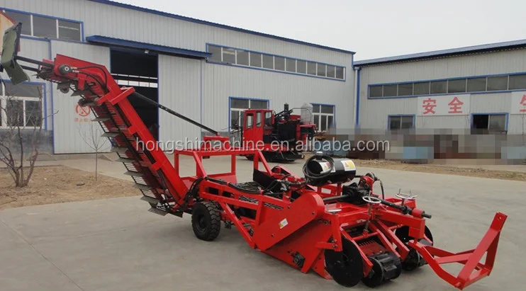 Automatic 2 Rows Potato Combine Harvester - High Efficiency