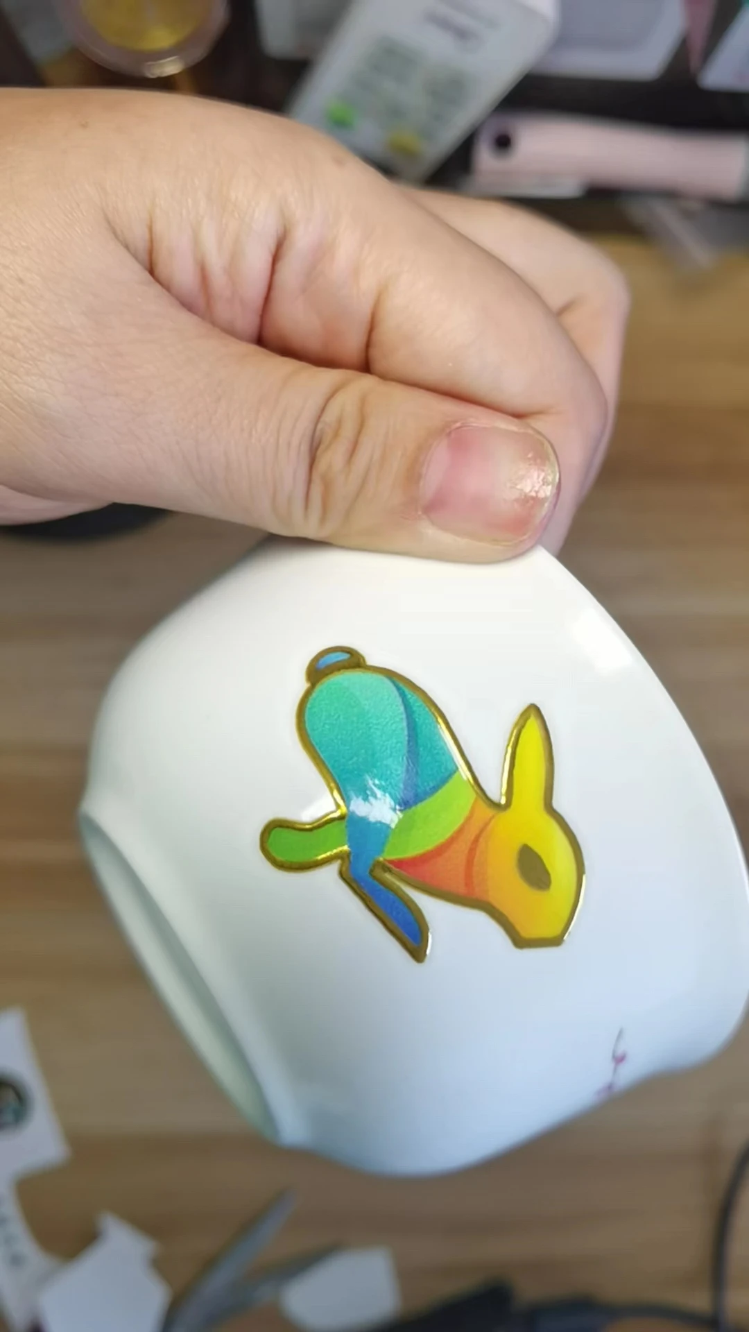 Uv 3d Sticker Uv Transfer Stickers Paper Uv Dtf Sticker Transfer - Buy ...