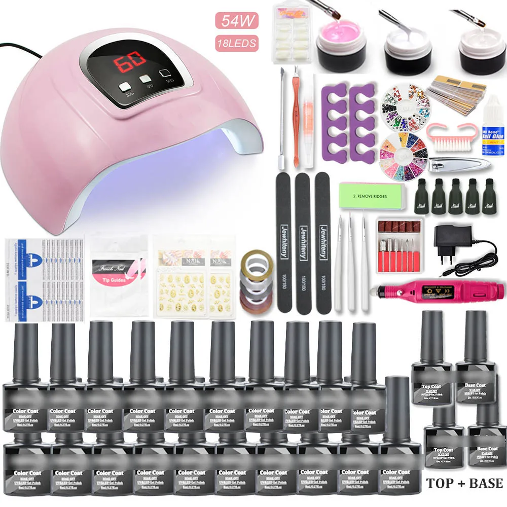 Meetnail Sample Oem Private Label 20 Colors Soak Off Uv Nail Gel Polish