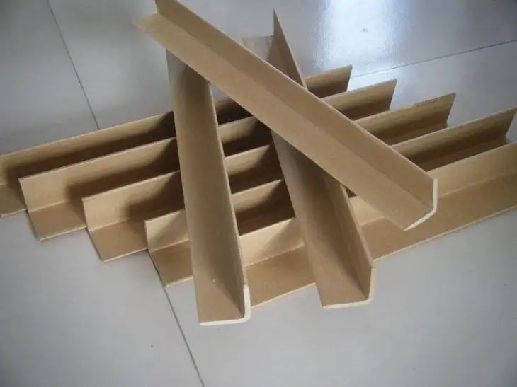 Brown Corrugated Cardboard Angles Edge Boards Kraft Paper Pallet Edge ...
