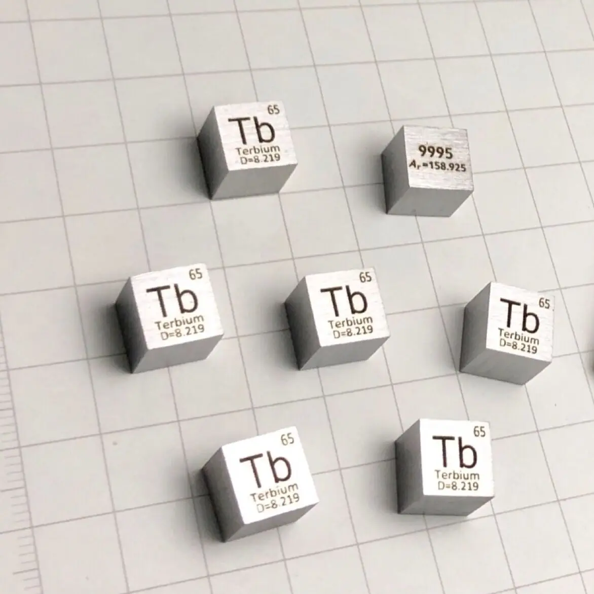 Rare Earth Metal Element Cubes - Perfect for Collections