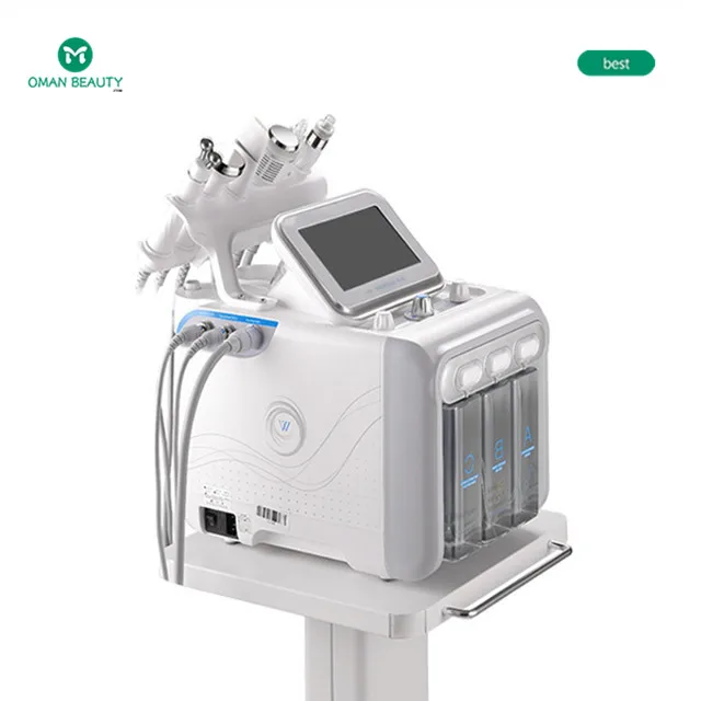 6 In 1 H2o2 Small Bubble Facial Spa Oxygen Peel Hydrodermabrasion ...