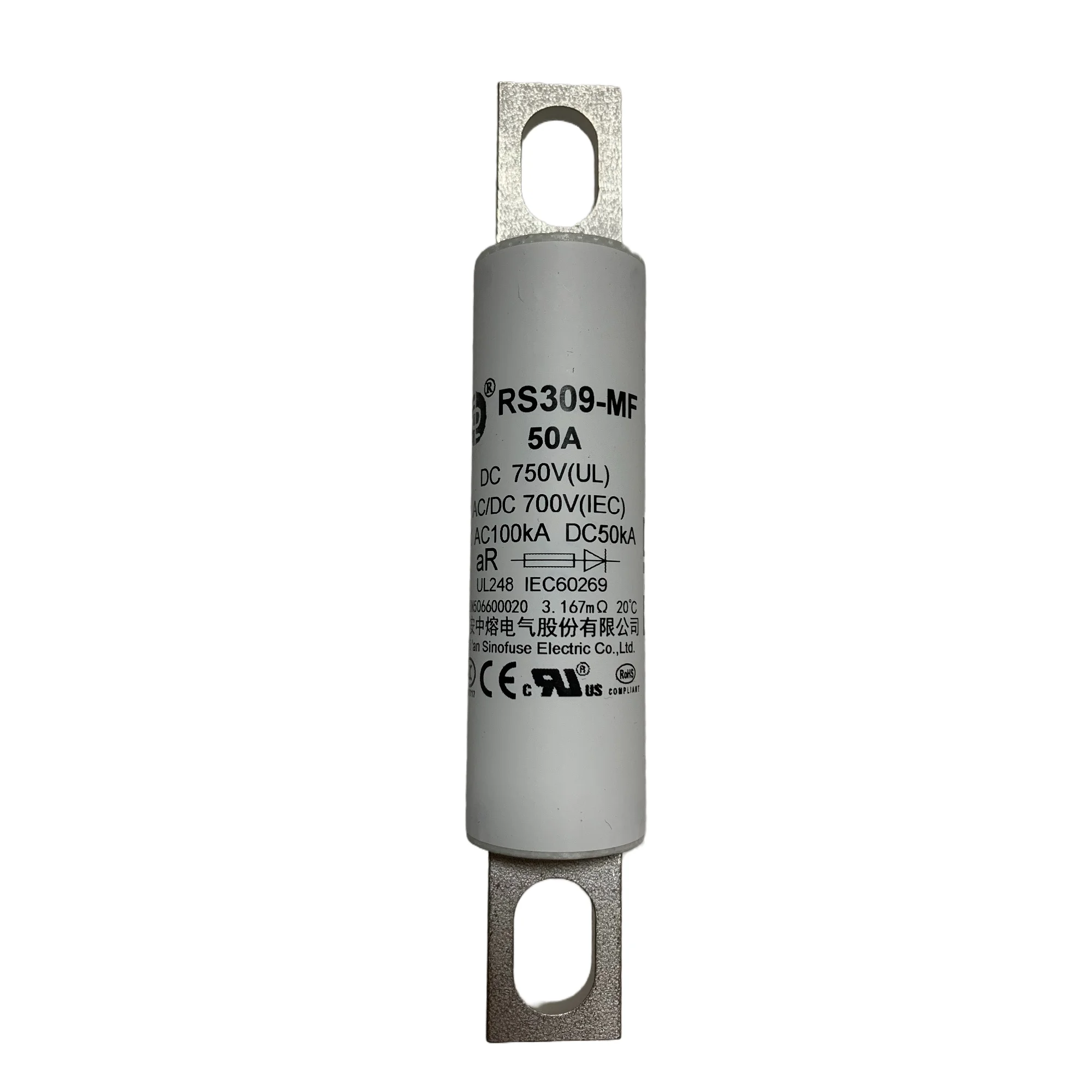 RS309-MF 50A Quick blow fuse| Alibaba.com