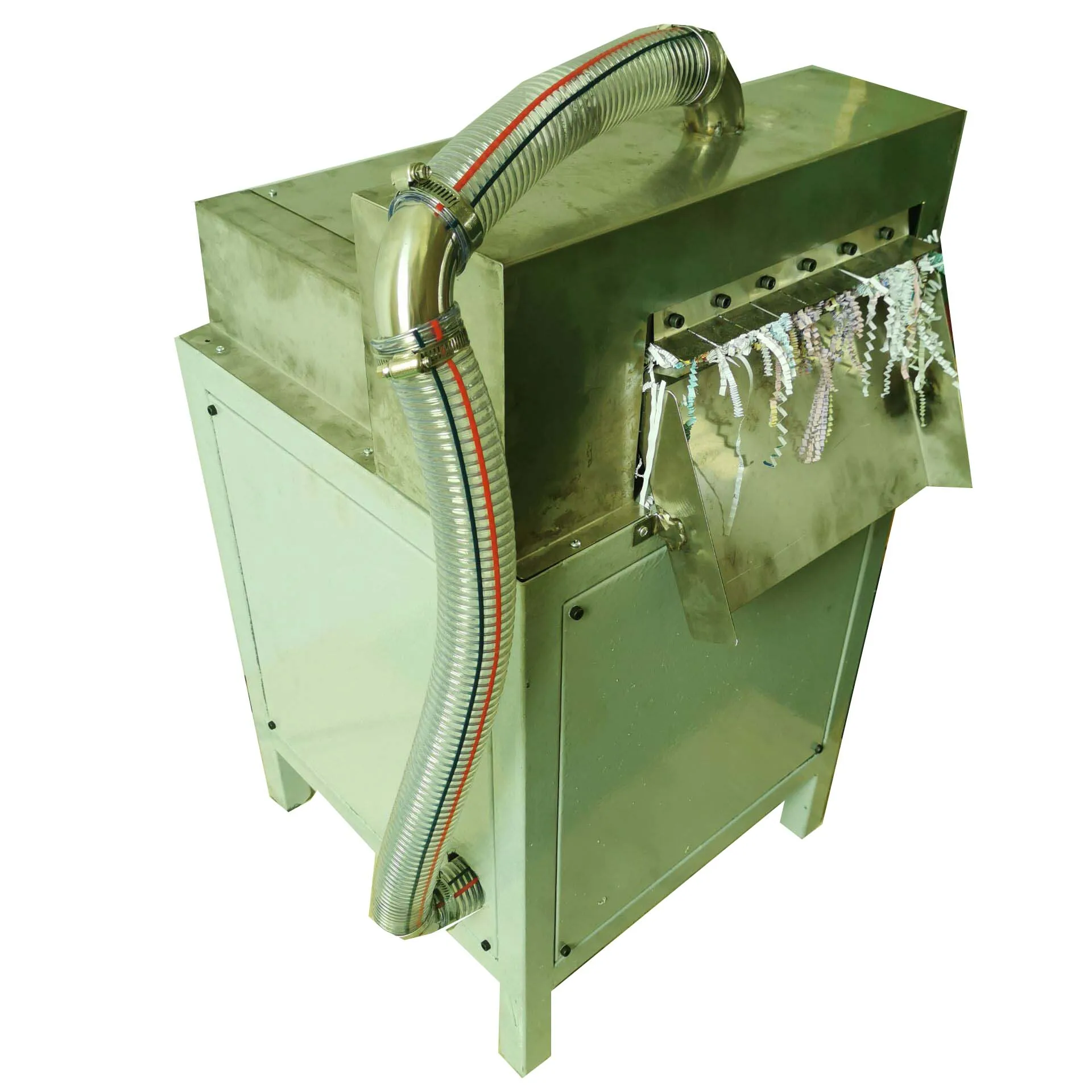 Semi Auto Crinkle Shred Machine Crinkle Cut Paper Shredder Machinery ...