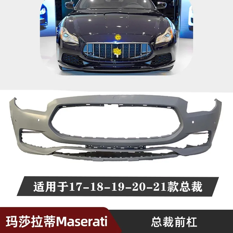 Maserati Quattroporte Luxury Front Bumper Body Kit & Grille - OEM