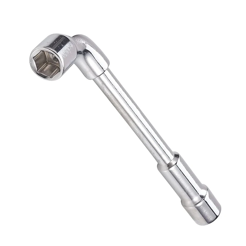 L Shaped Torque Wrench Tool - Angled Open Hex Socket Wrench